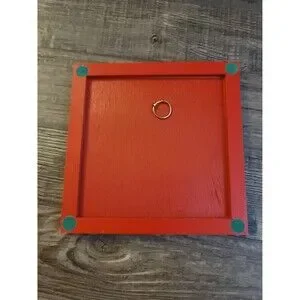Unbranded | Kitchen | Winter Geese Blue Polka Dot Red Wood Framed ...